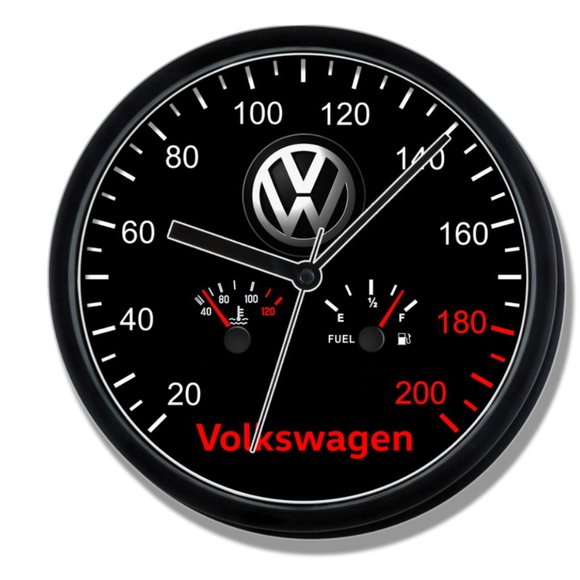 Clock | Wall Decor | Volkswagen Speedometer Car Enthusiastic Clock New ...